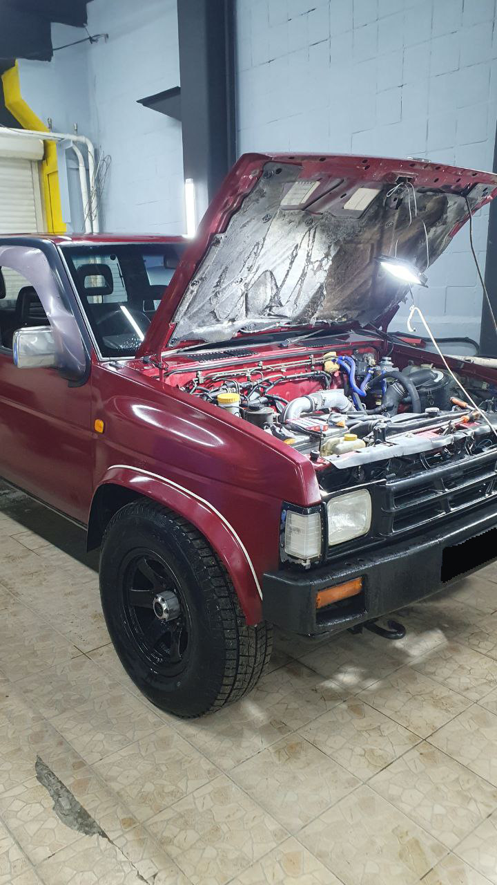 Тот момент когда в -17 не завелся — Nissan Datsun (D21), 2,7 л, 1993 года | плановое ТО | DRIVE2