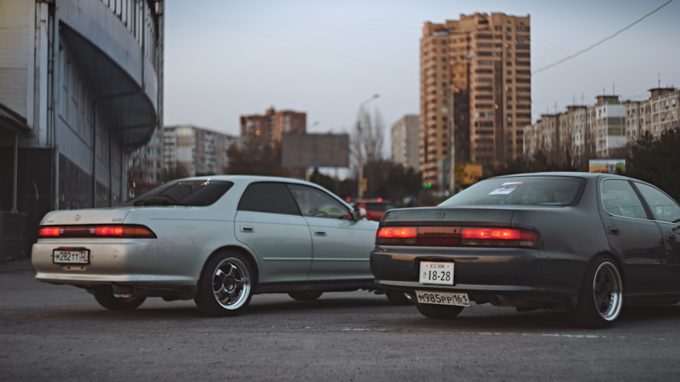 24. Подбор шин и установка SSR Professor SP1 — Toyota Mark II (90), 2,5 ...