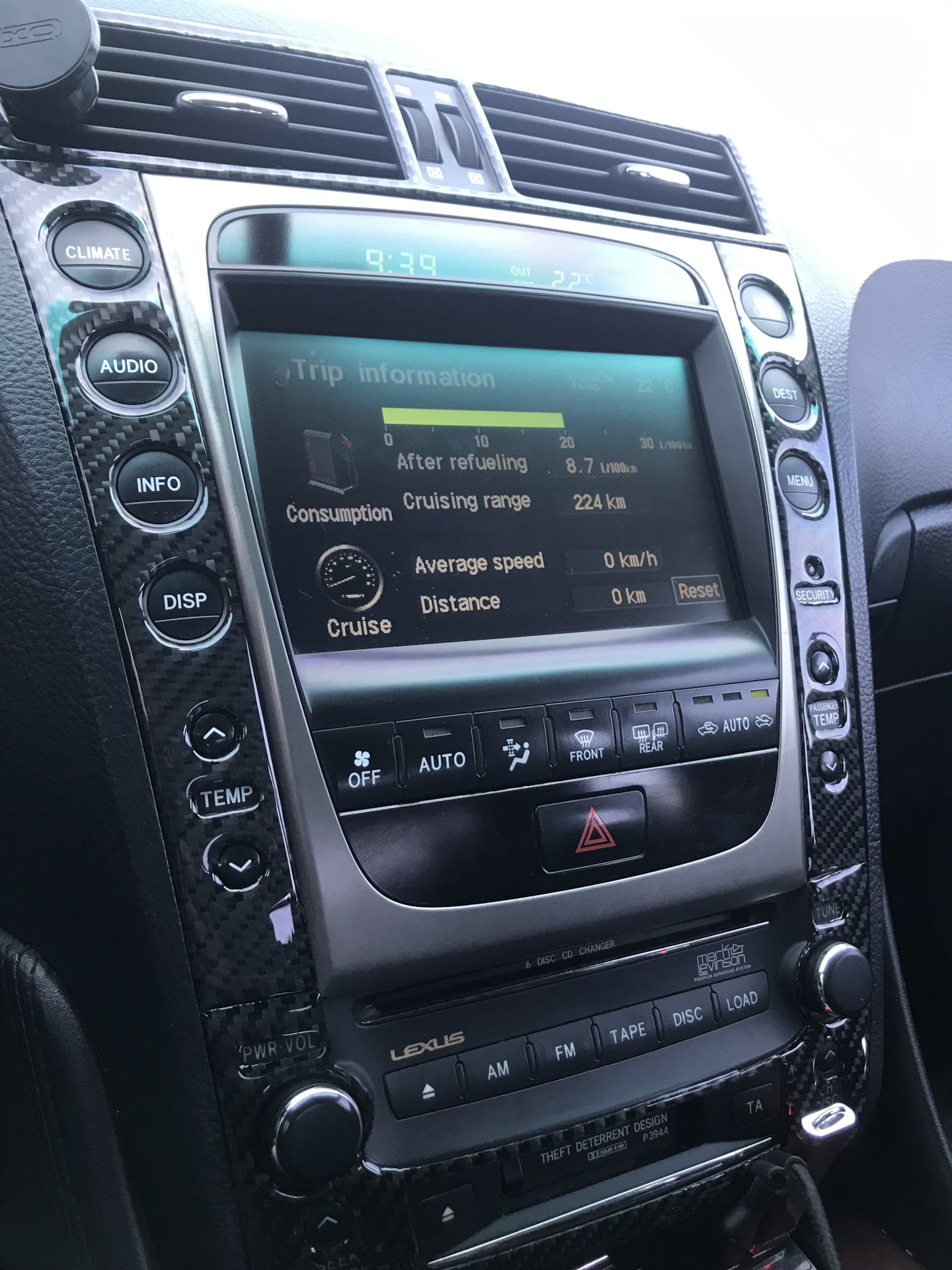 49. Углеволокно или карбон, оклейка элементов салона — Lexus GS (S190 ...