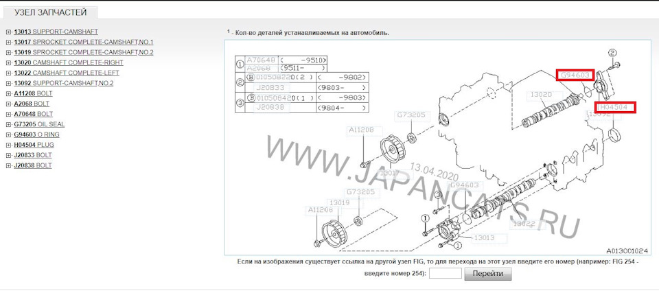 Замена задних уплотнений распредвалов EJ20E — Subaru Impreza (GC/GF), 2 ...