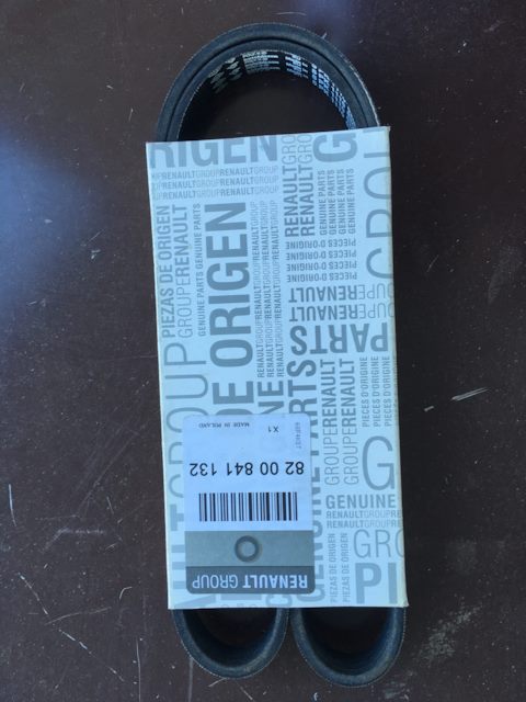 8200841132 Ремень прив вспомог агрег RENAULT | Запчасти на DRIVE2