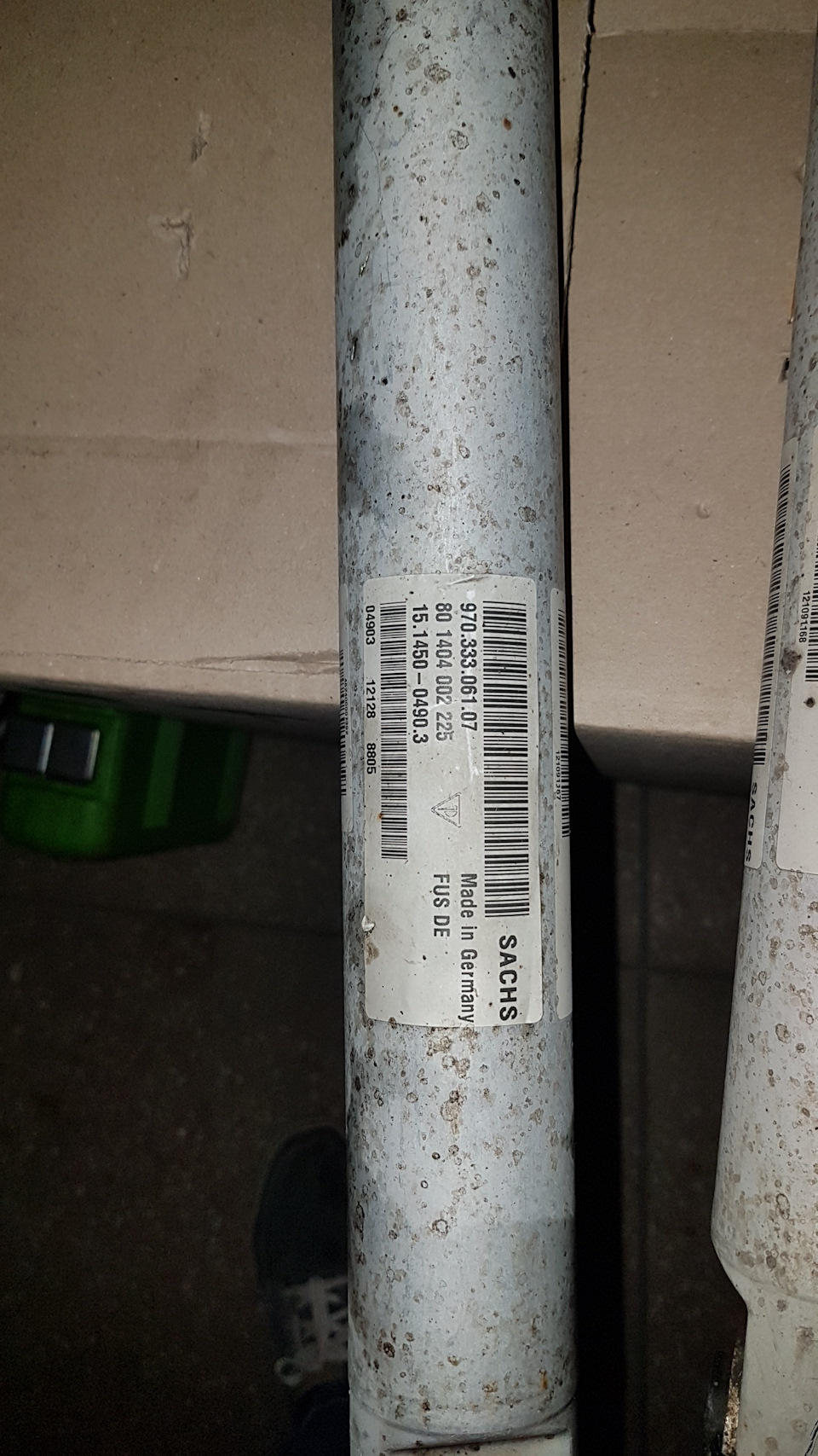 97033306107 Амортизатор Porsche VAG | Запчасти на DRIVE2