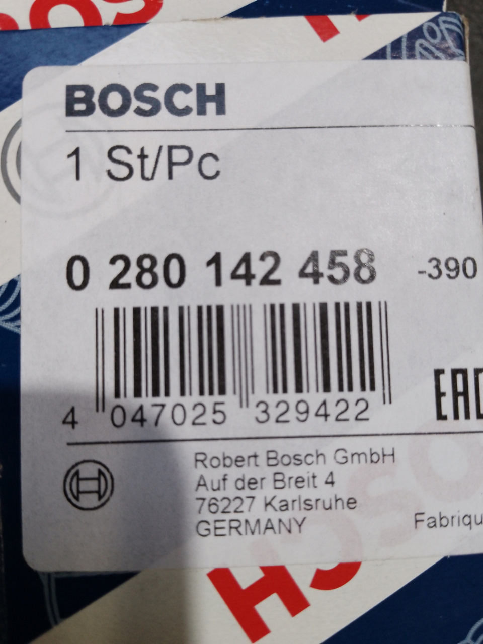 0280142458 клапан вентиляции топливного бака BOSCH | Запчасти на DRIVE2