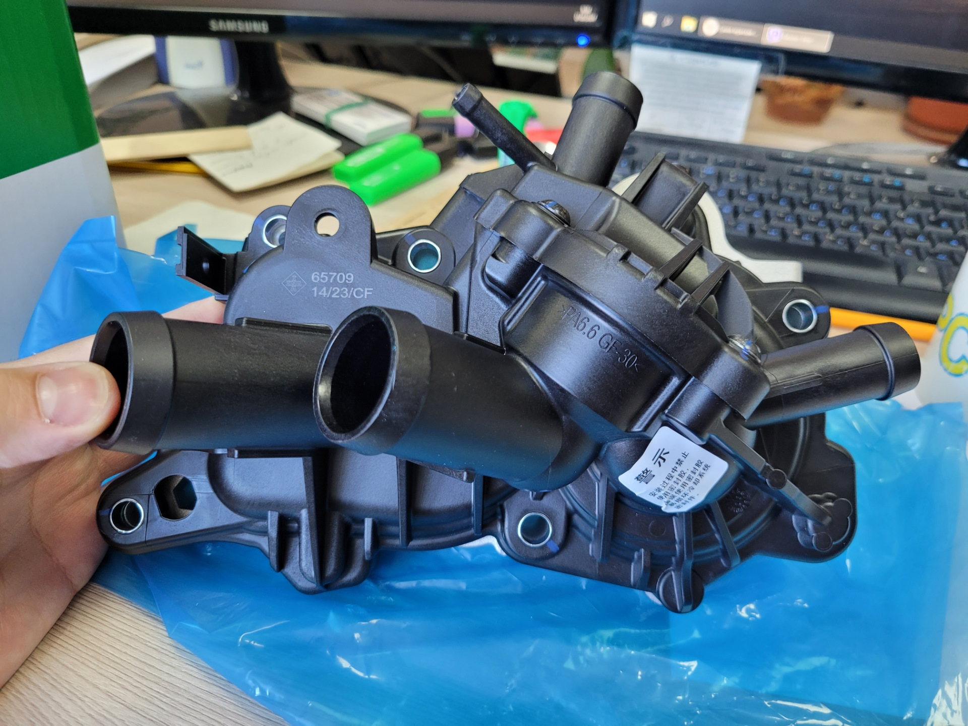 Замена помпы — Volkswagen Passat B8, 1,4 л, 2018 года | поломка | DRIVE2