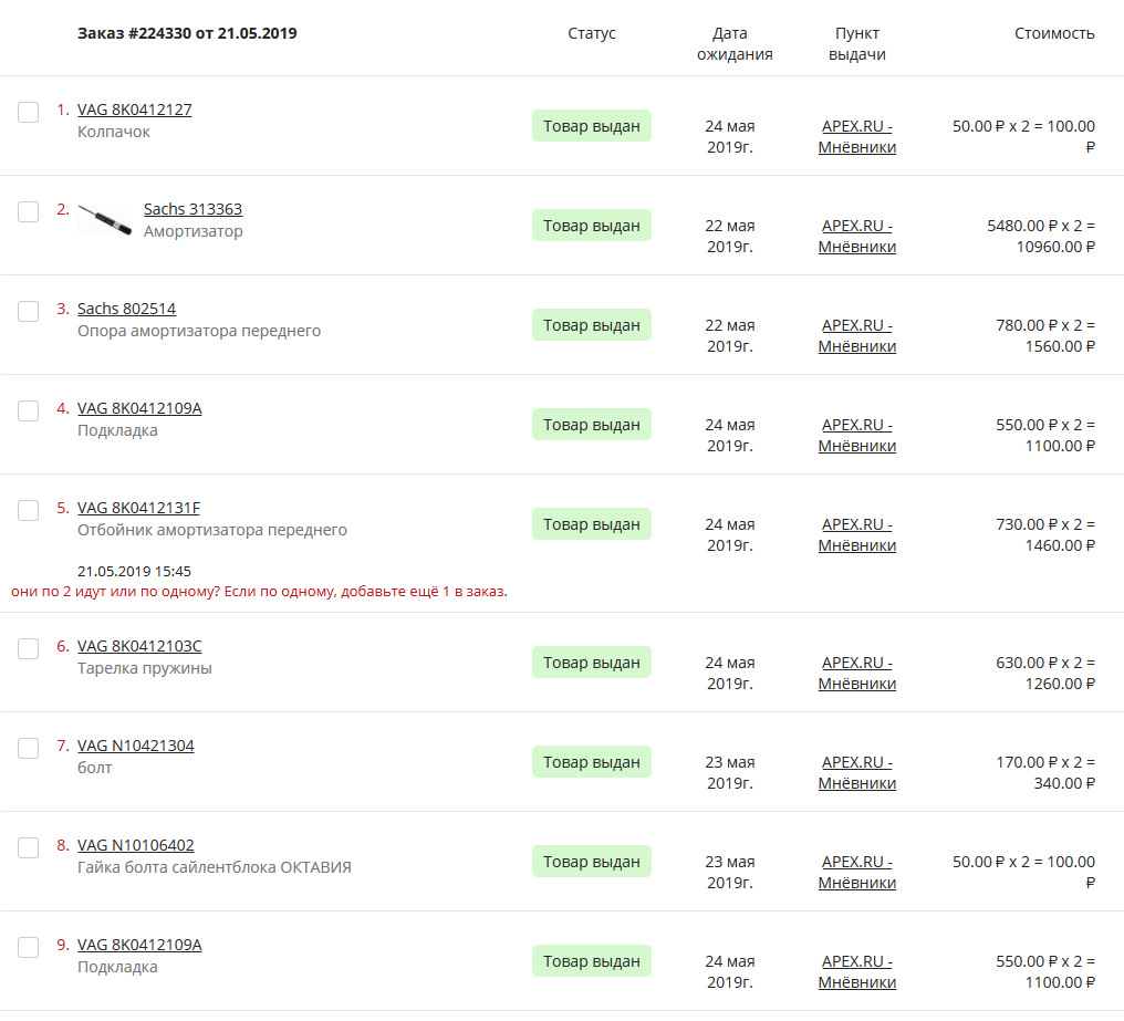 Замена передних амортизаторов — Audi A5 Sportback (1G), 2 л, 2013 года ...