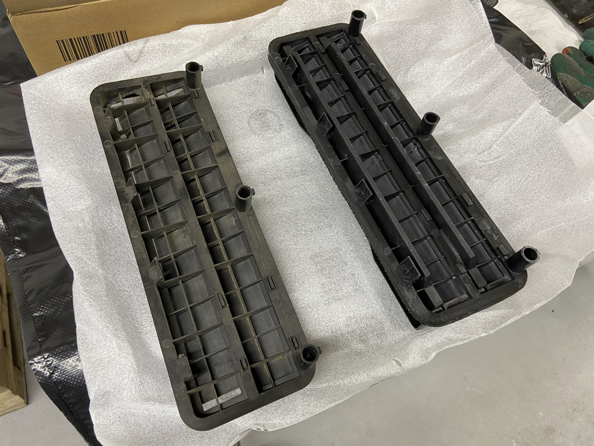 Замена вентиляционной решетки — BMW 5 series (E34), 2,5 л, 1994 года ...