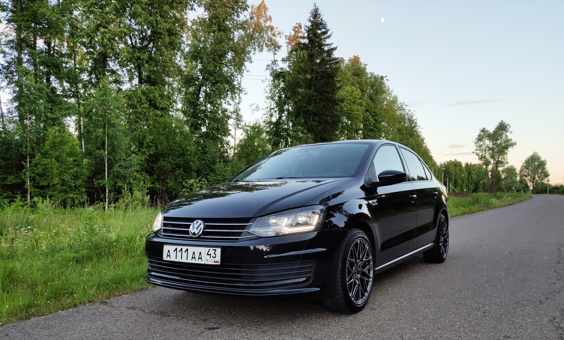 # 5. Диски Slik L-734 + Michelin pilot sport 4 — Volkswagen Polo Sedan ...