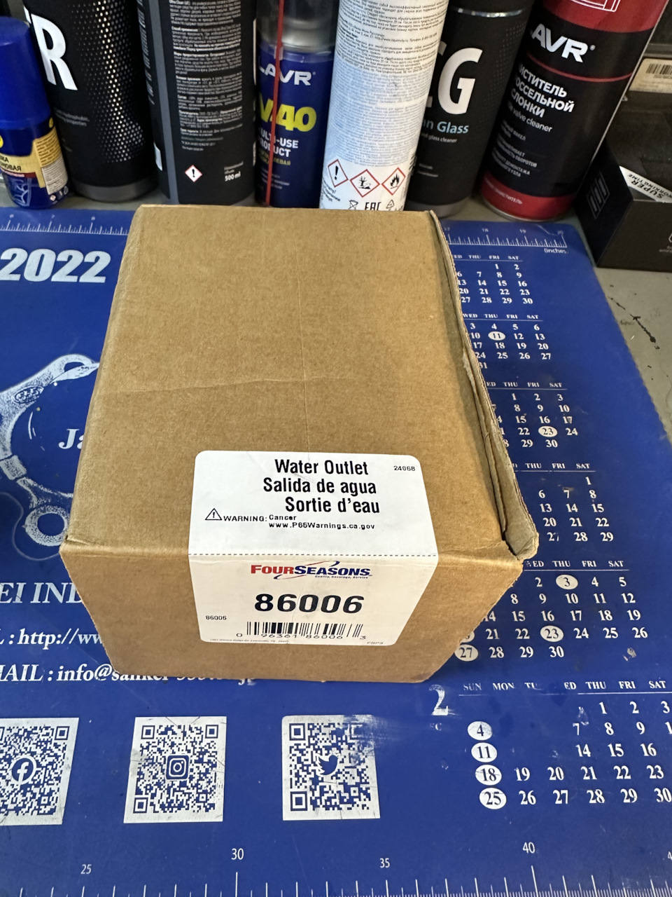 Замена помпы и термостата. Палёный GM. — Cadillac Escalade (4G), 6,2 л ...