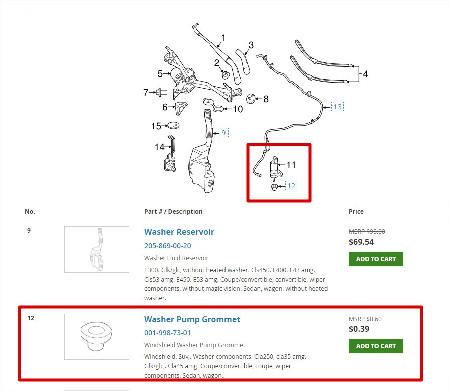 A0019987301 Гильза направляющая Mercedes | Запчасти на DRIVE2