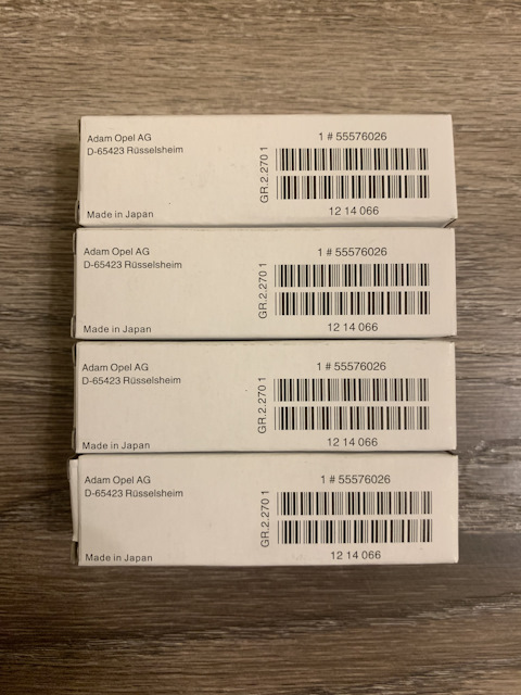 55576026 Свеча зажигания GM | Запчасти на DRIVE2