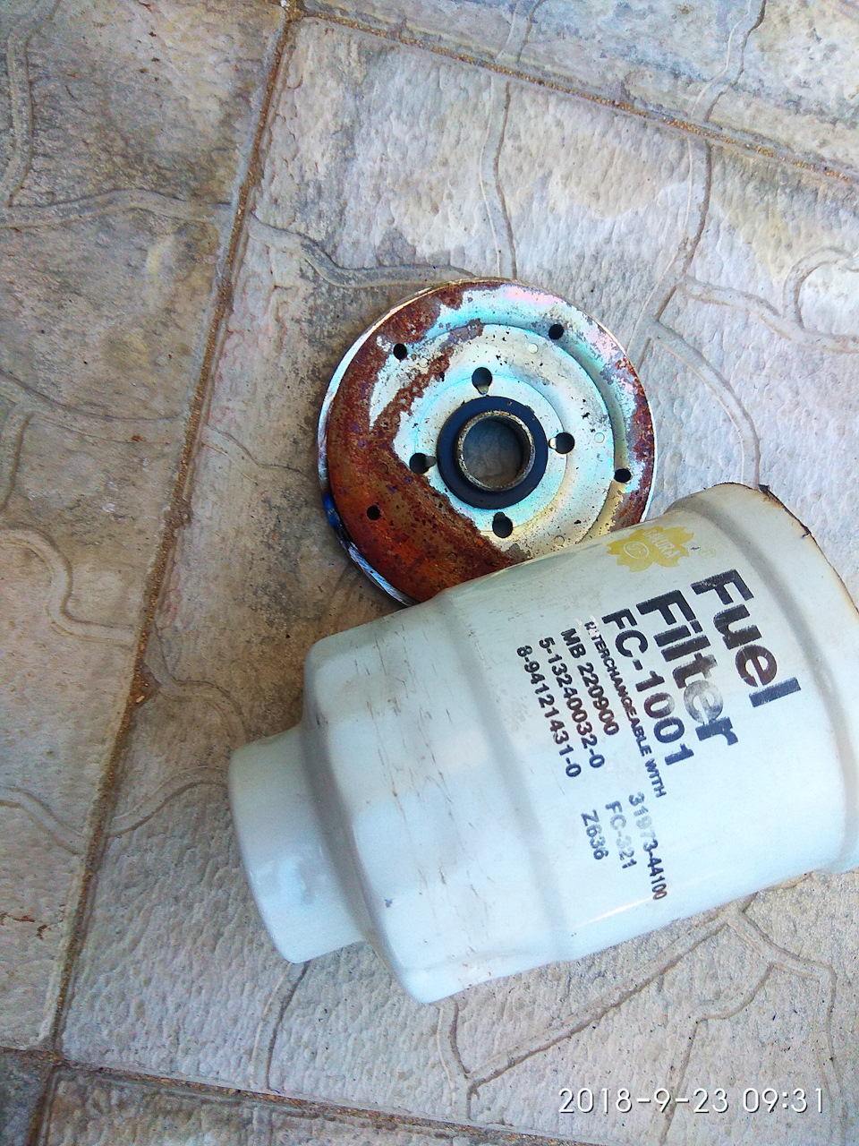 FC1001 Топливный фильтр SAKURA | Запчасти на DRIVE2