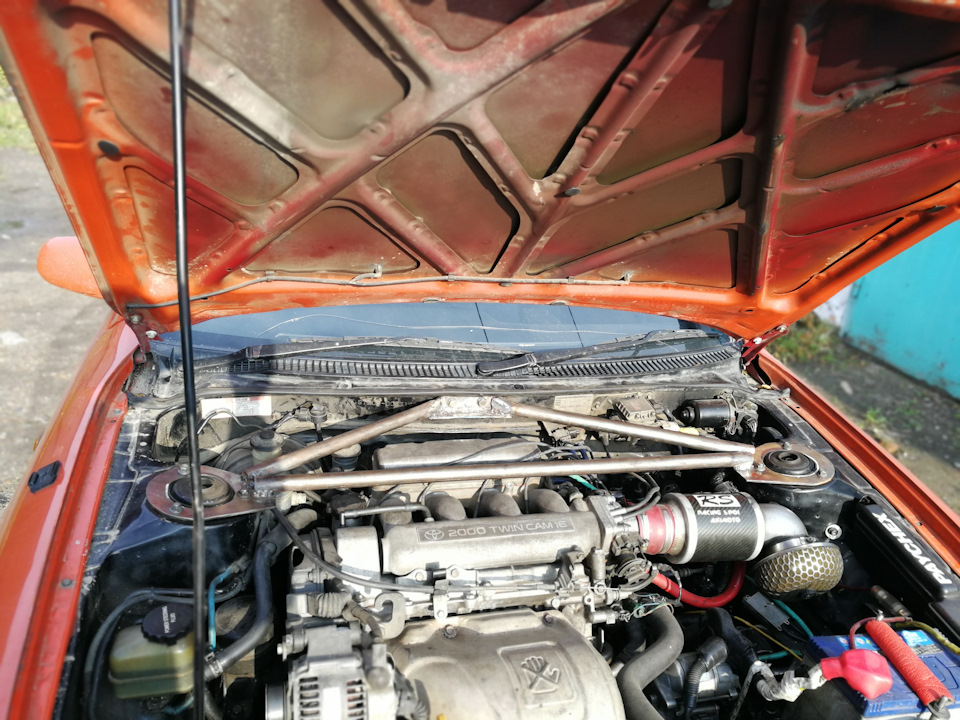 Не от большего кошелька… Кастомная распорка передняя верхняя. — Toyota ...