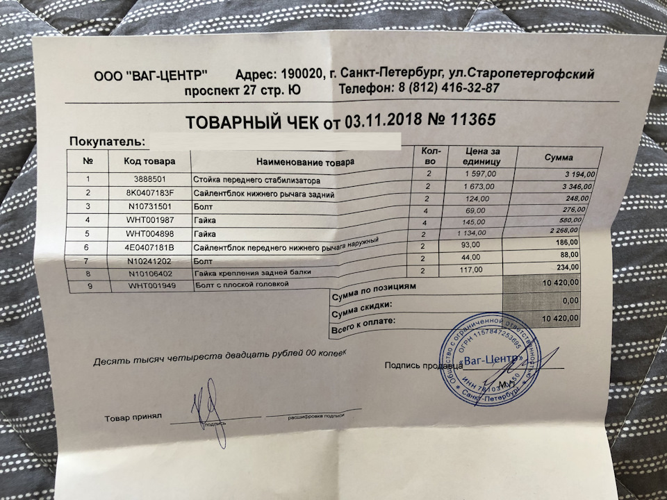 WHT001987 Гайка (M12x1,5) / AUDI A4, A5, Q5 08~ VAG | Запчасти на DRIVE2