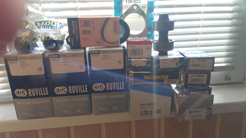 насос топливный, помпа, сайленблоки, тормозные колодки, шрус в ...