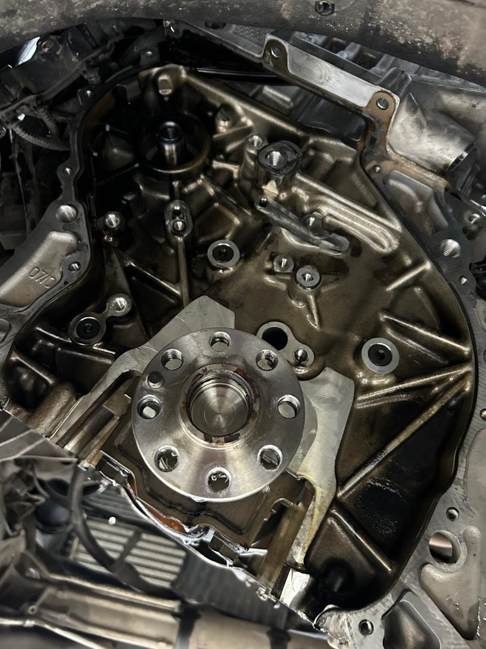 Замена цепей системы газораспределения у ОД "Ангара" г. Иркутск ...