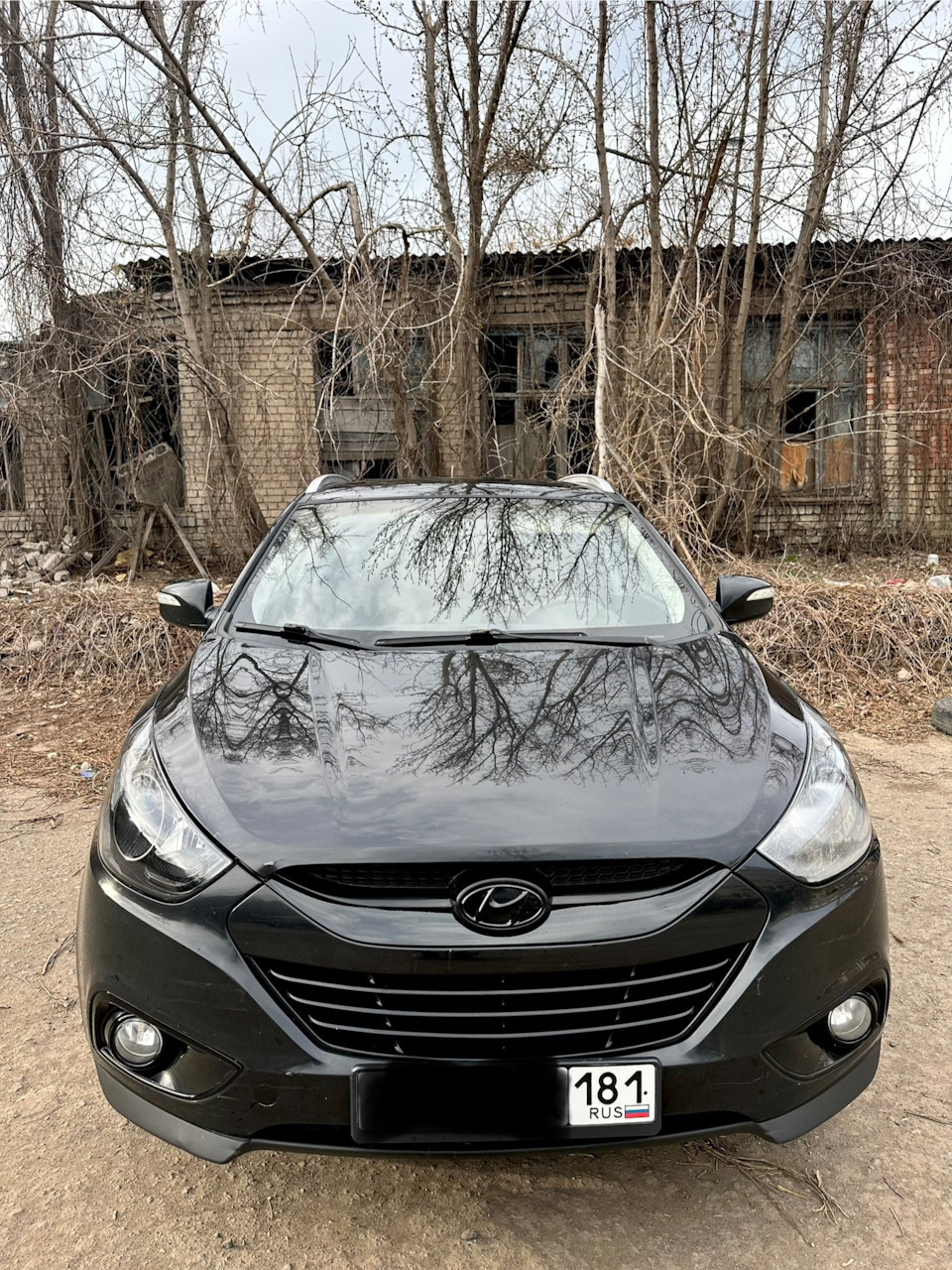 Антихром — Hyundai ix35, 2 л, 2010 года | своими руками | DRIVE2