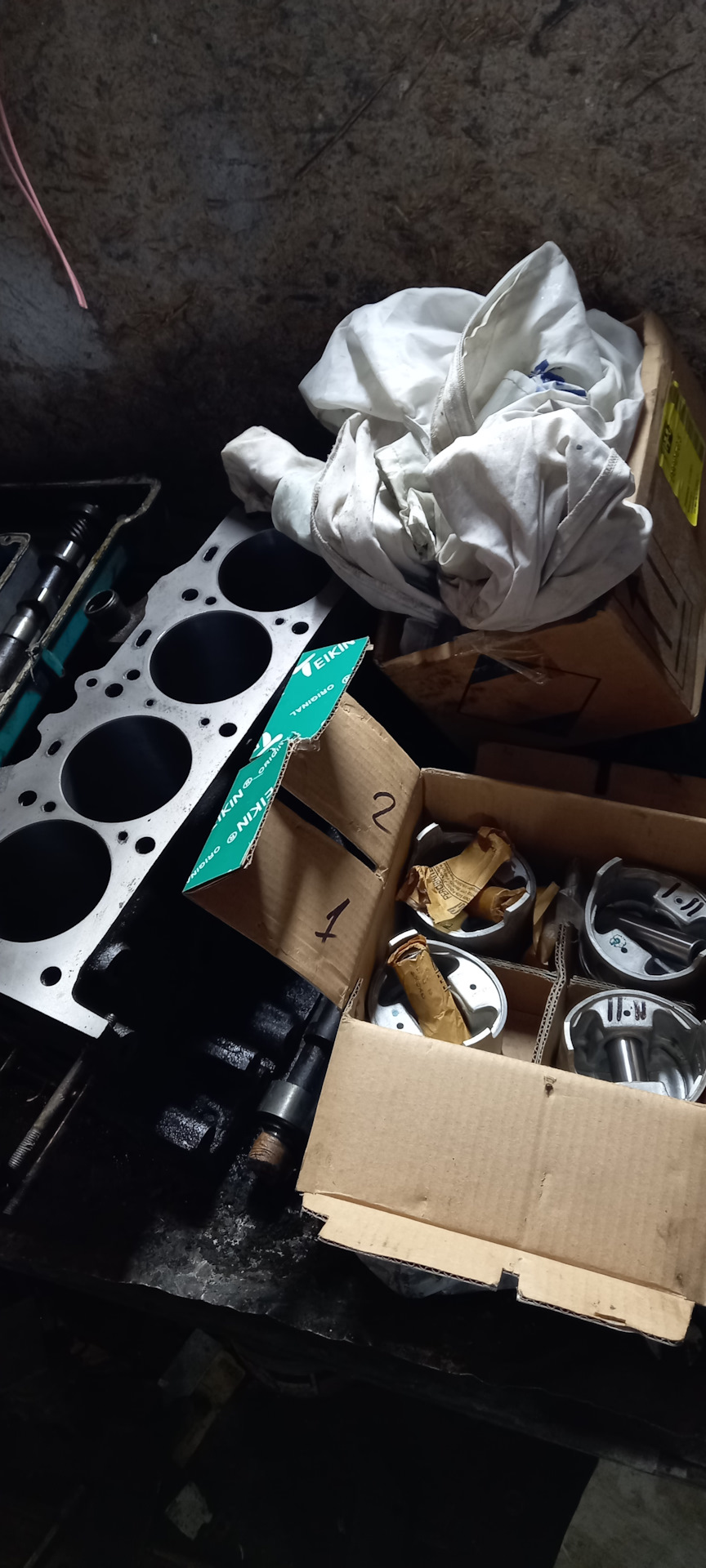 Решился на капитальный ремонт двигателя g200w — Isuzu Piazza, 2 л, 1982 ...