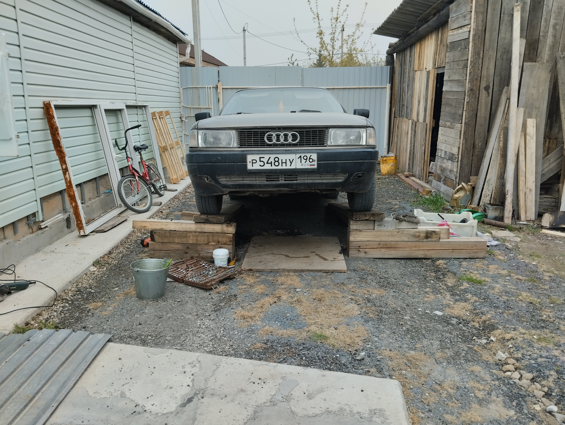 Сальник штока кпп — Audi 80 (B3), 1,8 л, 1987 года | поломка | DRIVE2