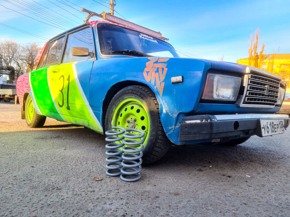 1️⃣8️⃣Пружины НИВА 2121 или оторванные сгоны — Lada 21070, 1,6 л, 1999 года | аксессуары | DRIVE2