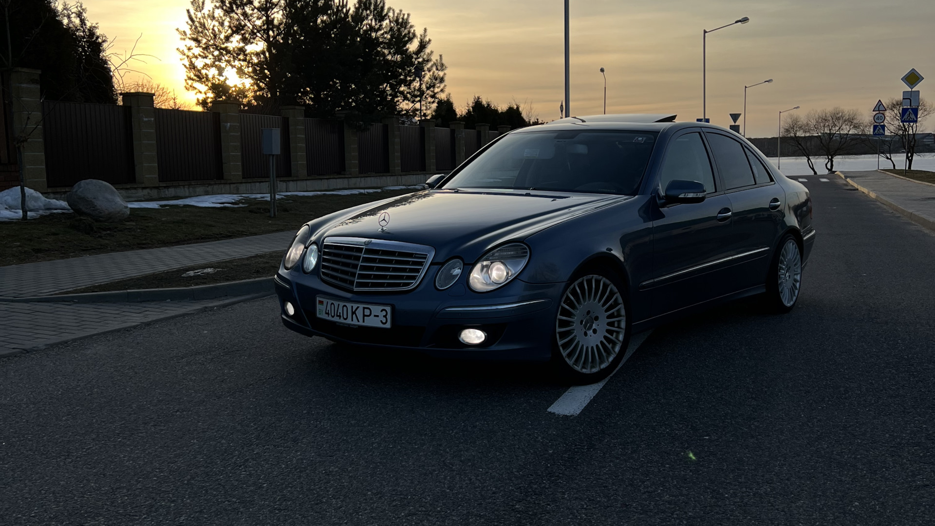 Mercedes-Benz E-Class (W211) 4.0 дизельный 2006 | Blue_Diamond на DRIVE2