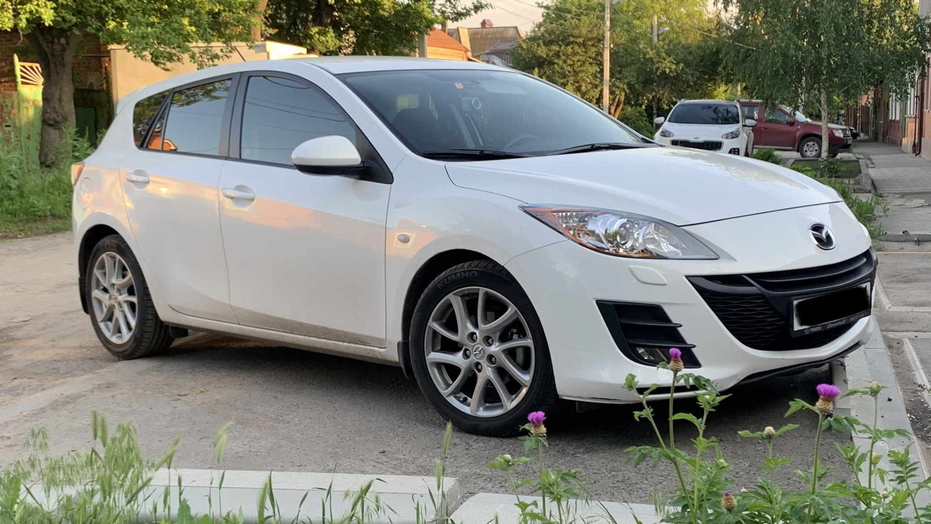 Mazda 3 (2G) BL 1.6 бензиновый 2011 | White BL 1.6 AT на DRIVE2