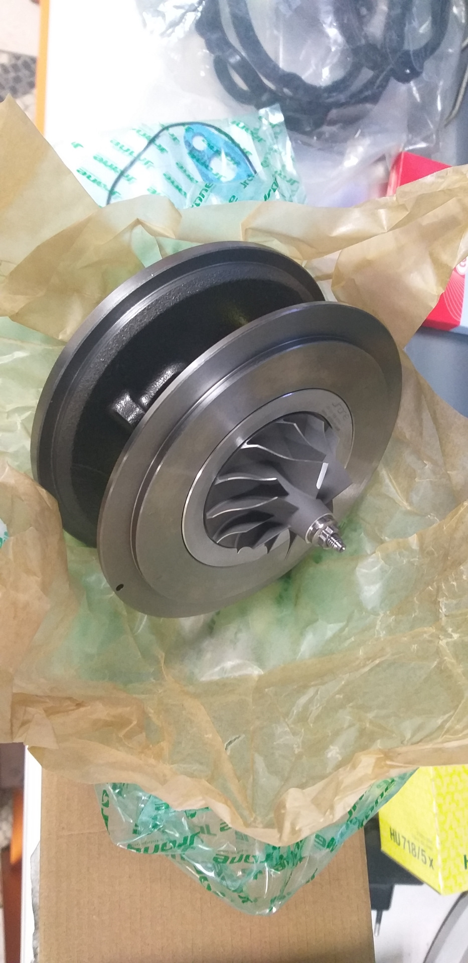 Замена картриджа турбины + даунпайп — BMW X5 (E70), 3 л, 2008 года ...