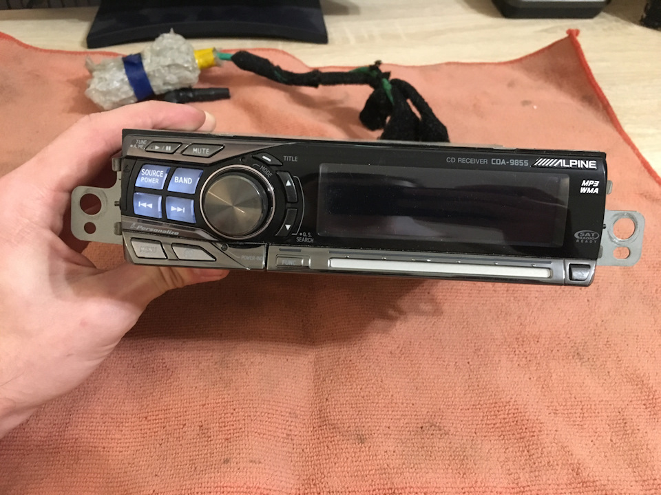 Alpine 9855. Чистка линзы 👻 Часть 1. — Chevrolet Lacetti Sedan, 1,6 л ...