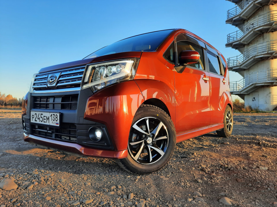 Пара осенних фотокарточек — Daihatsu Move (LA150/LA160), 0,7 л, 2015 ...