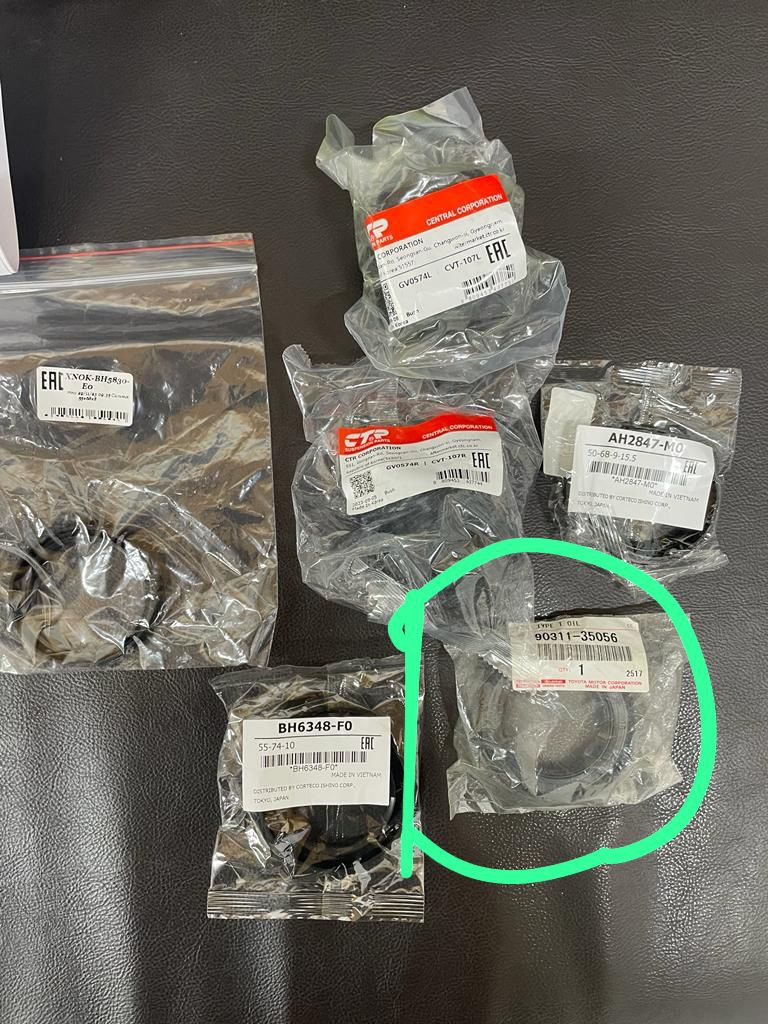 Замена сальника. — Toyota RAV4 (IV), 2,2 л, 2013 года | поломка | DRIVE2