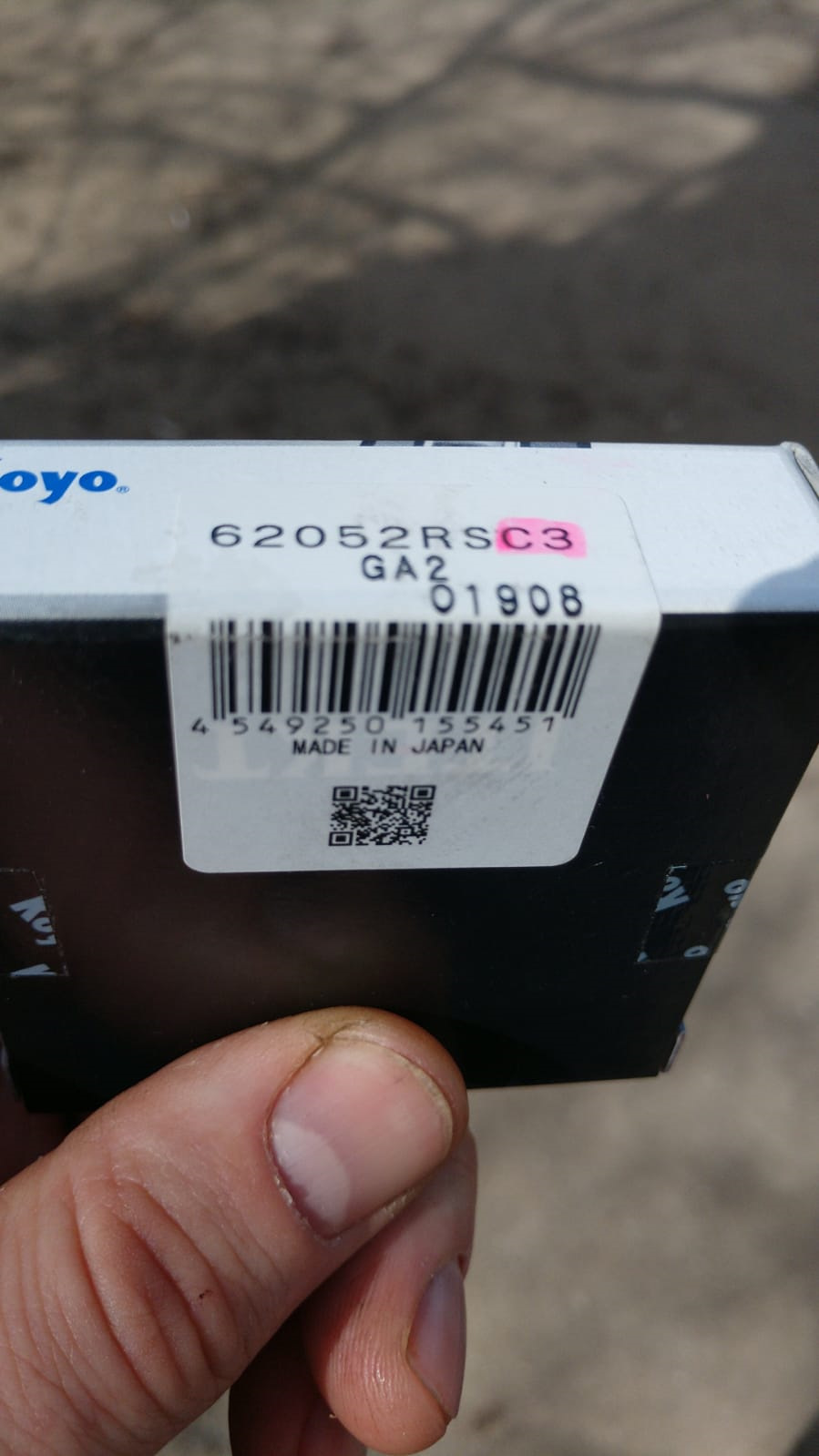 62052RSC3 Подшипник KOYO | Запчасти на DRIVE2