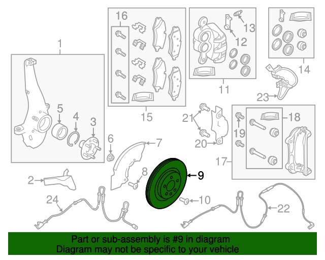 LR038934 Тормозной диск Jaguar Land Rover | Запчасти на DRIVE2