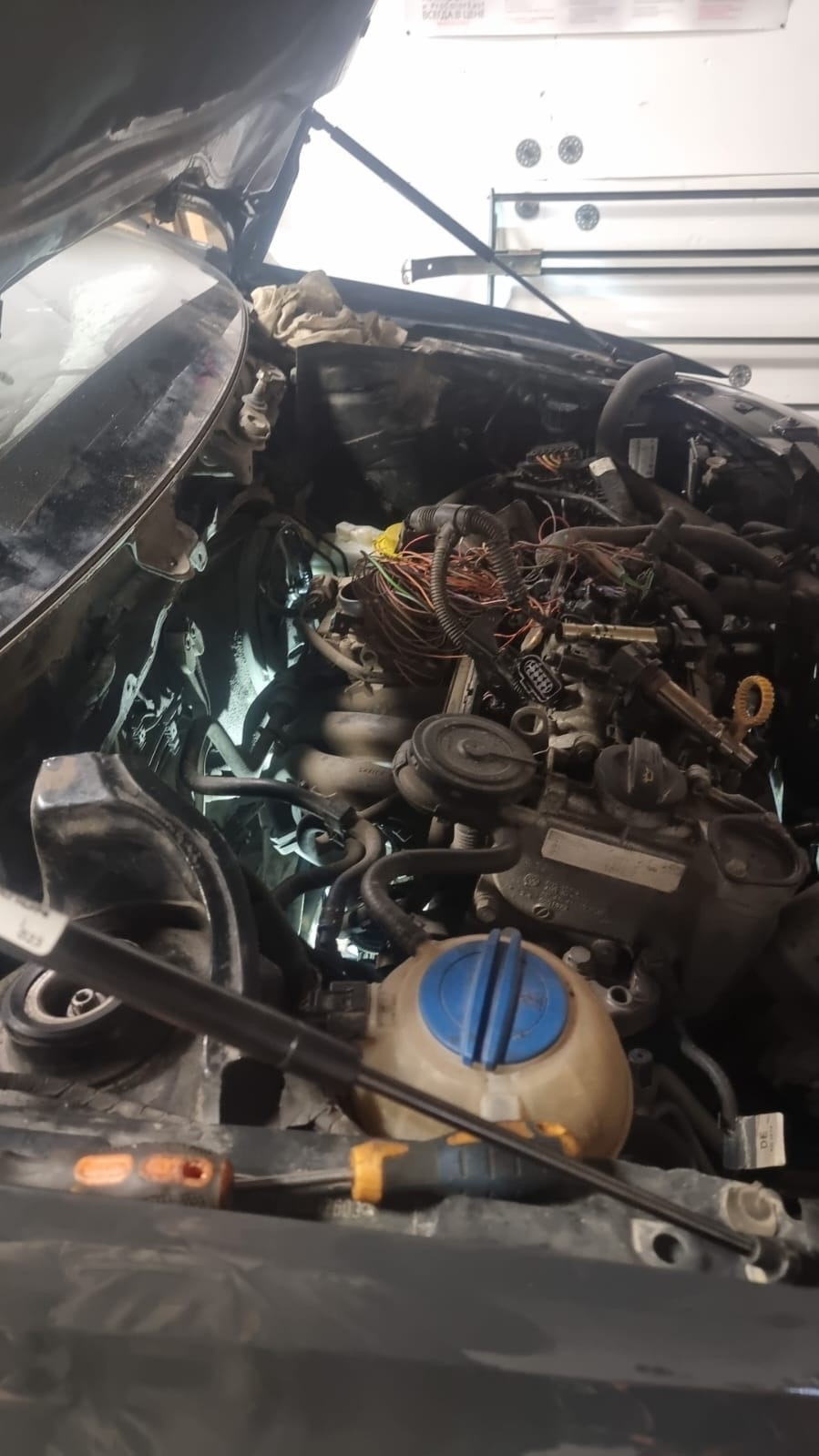 Установка 6 ступенчатой АКПП Aisin 09G (PR-G1A) — Volkswagen Polo Sedan, 1,4 л, 2014 года ...