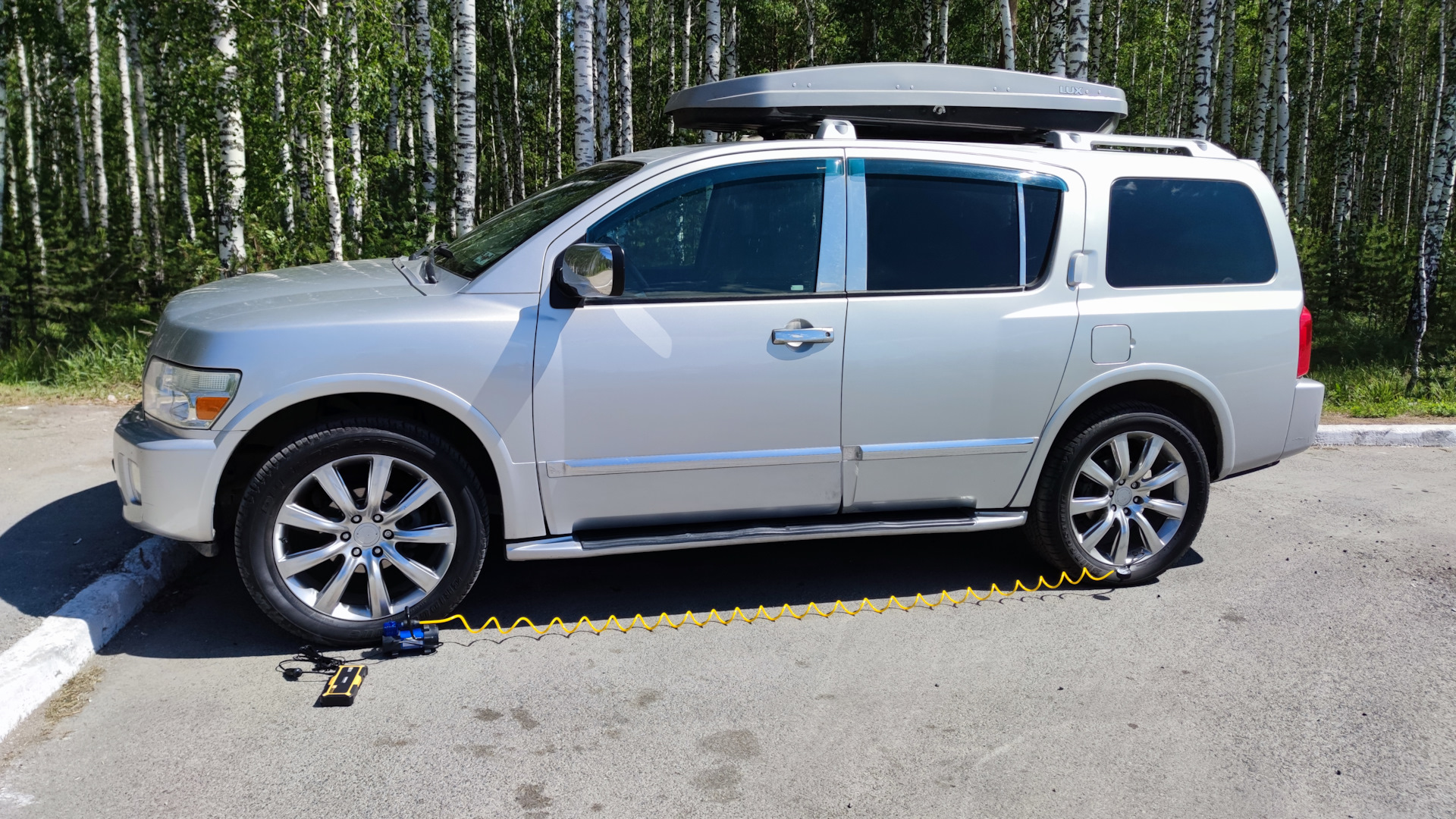 Компрессор GOODYEAR — GY-40L — Цвет настроения синий! — Infiniti QX56 ...