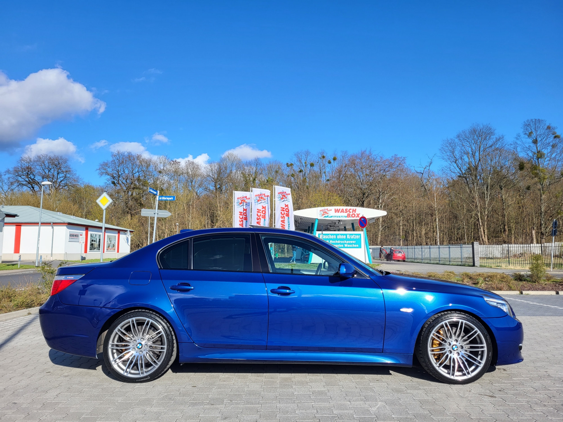 Фото 550i на дисках BMW Performance — BMW 5 series (E60), 4,8 л, 2008 ...