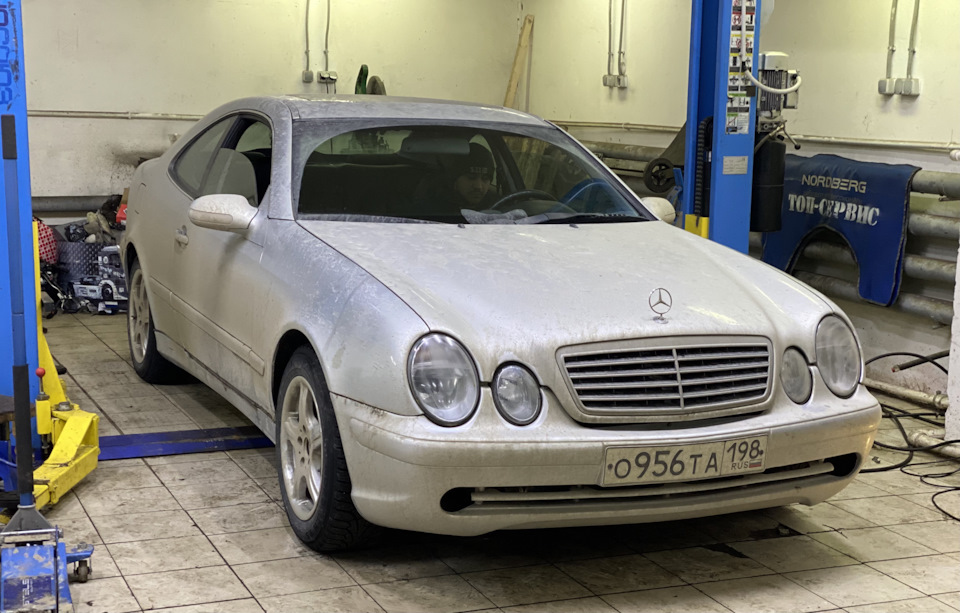 Первое ТО и диагностика — Mercedes-Benz CLK (W208), 3,2 л, 2000 года | плановое ТО | DRIVE2