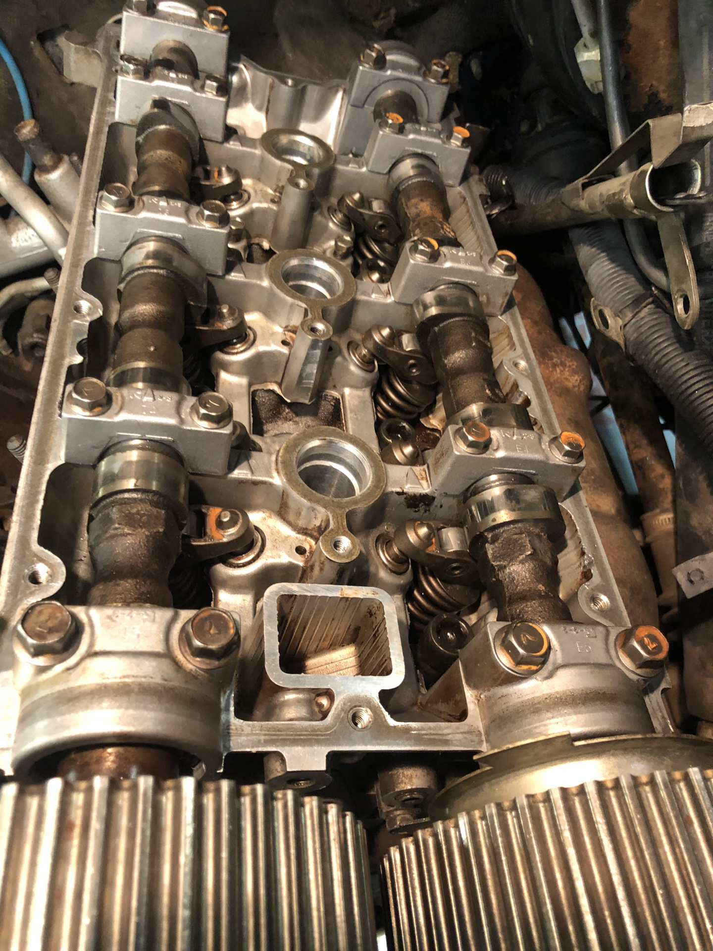 Ремонт 6g74 часть 2 — Mitsubishi Pajero (2G), 3,5 л, 1994 года ...