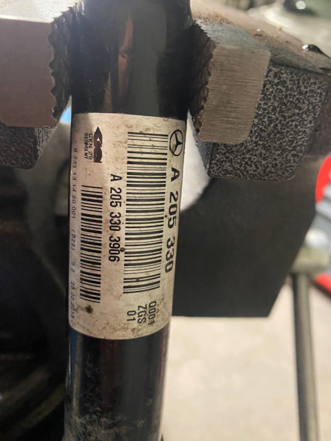 A2053303906 Шарнир равных угловых скоростей Mercedes | Запчасти на DRIVE2