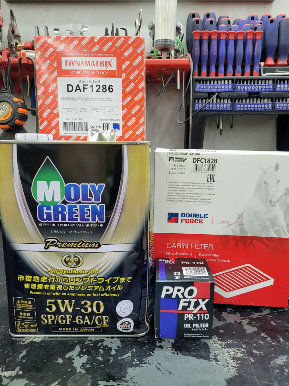 Очередное ТО. — Toyota Corolla Spacio (E121), 1,5 л, 2003 года ...