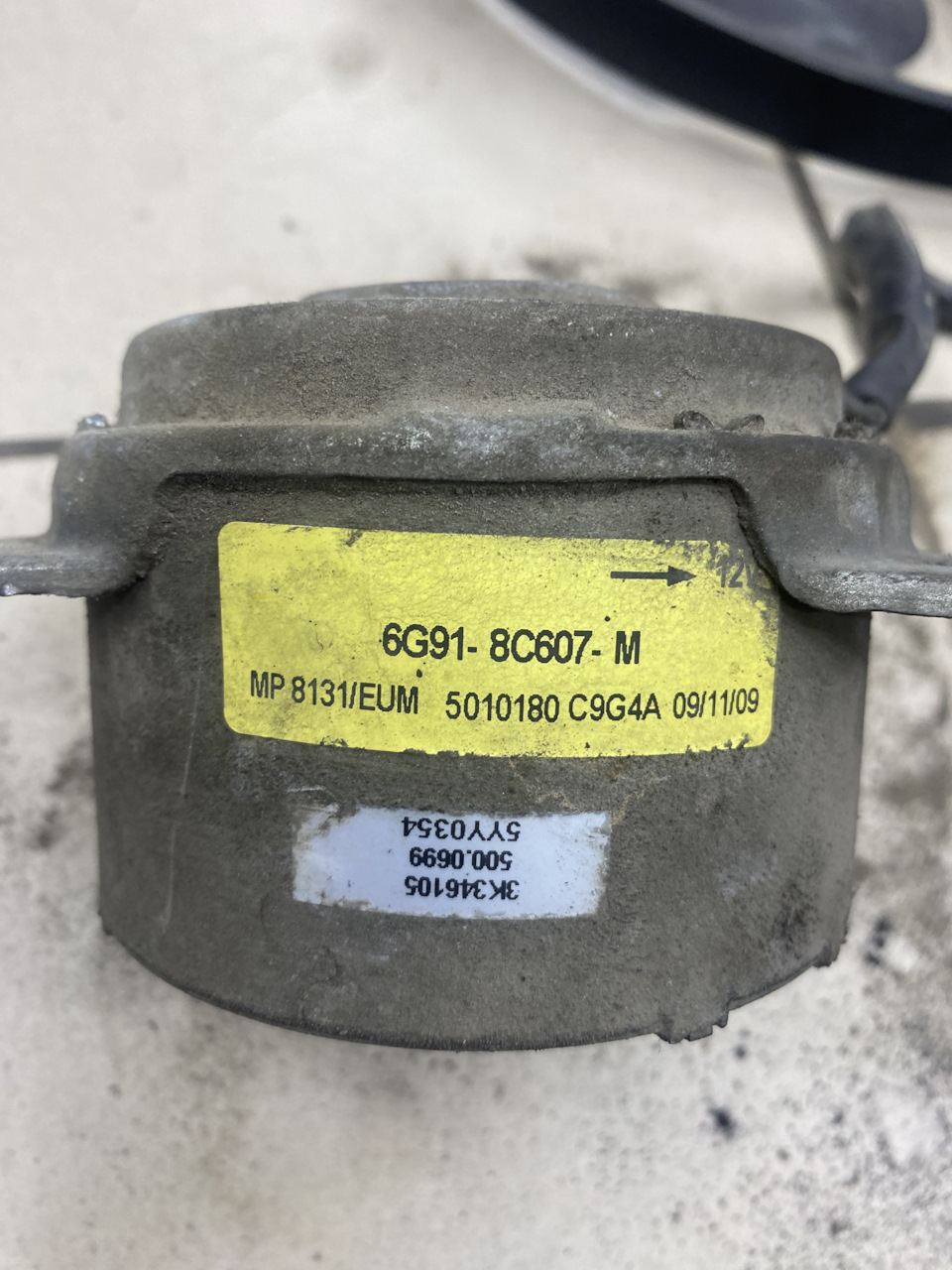 Вентилятор охлаждения — Ford Mondeo IV, 2 л, 2010 года | электроника ...