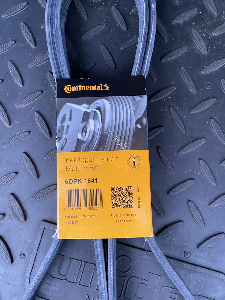 6DPK1841 ПОЛИКЛИНОВЫЙ РЕМЕНЬ 6 DPK 1841 CONTITECH | Запчасти на DRIVE2