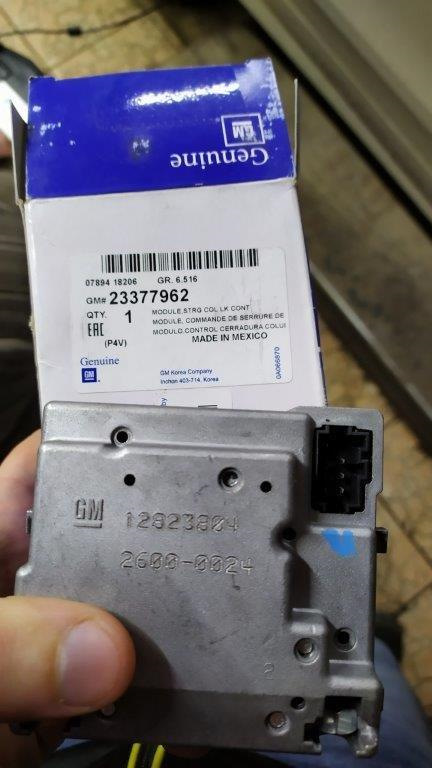 23377962 Модуль управления рулевой колонкой GM | Запчасти на DRIVE2