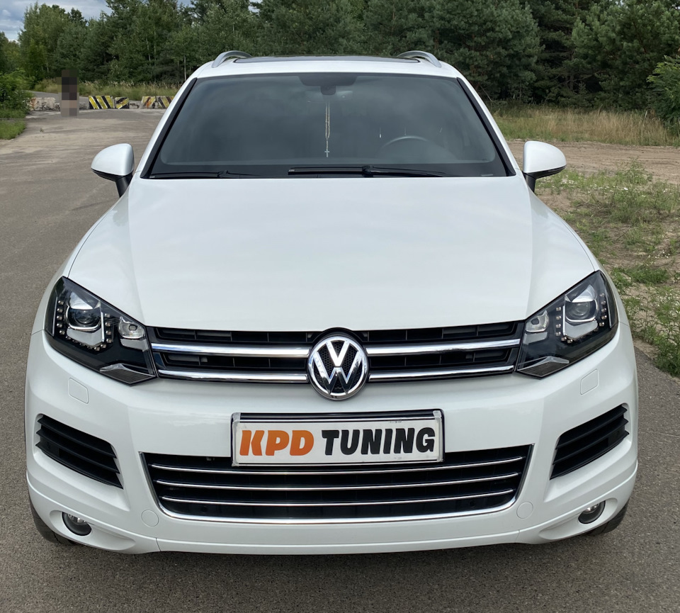 Чип-тюнинг Stage 1 VW Touareg 3.0 TDI CRCA 300 л.с, 620 Нм — KPD Tuning на DRIVE2