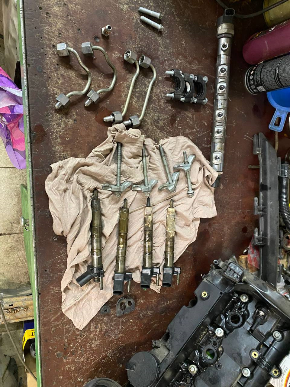 Замена цепей на N47 и ремонт бублика — BMW 5 series (E60), 2 л, 2009 ...