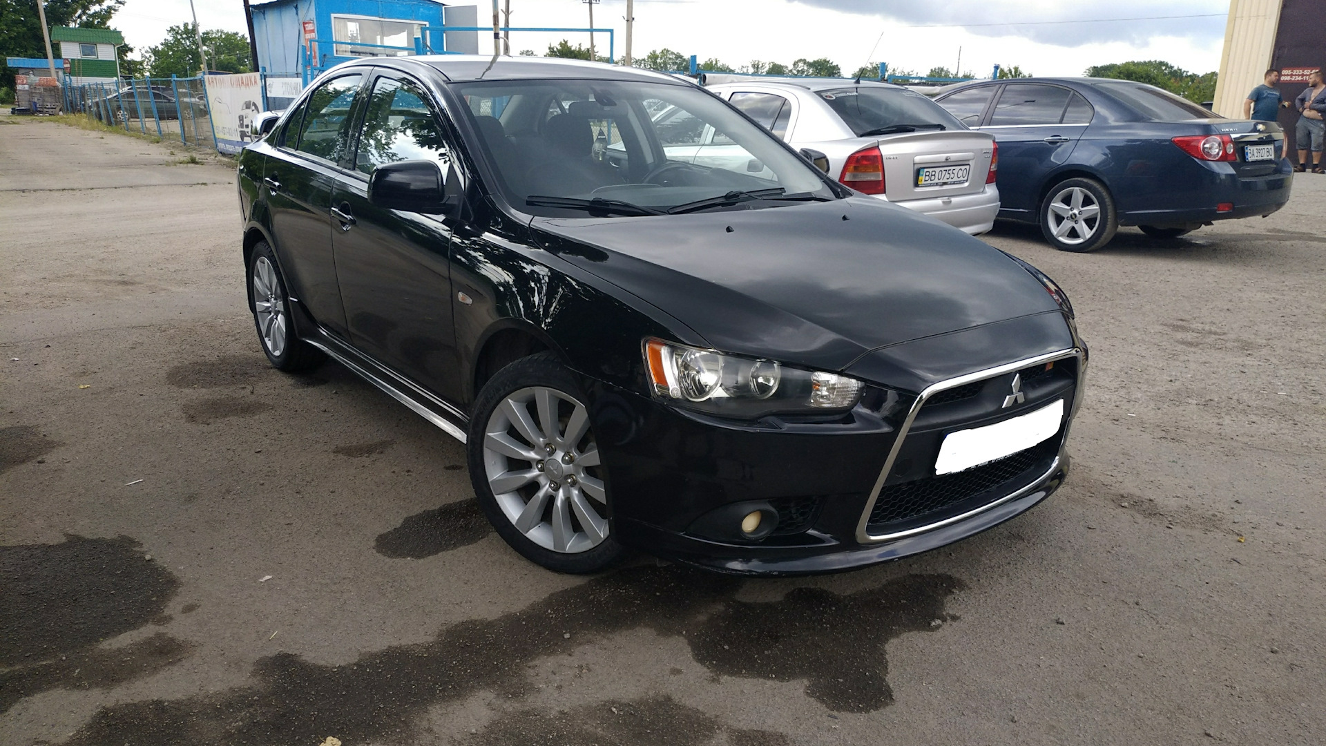 Mitsubishi Lancer X 2.0 бензиновый 2008 | Black dream на DRIVE2