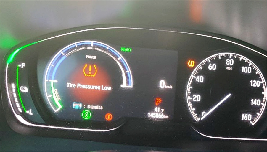 Как сделать калибровку датчиков давления в шинах у Honda? — Honda ...