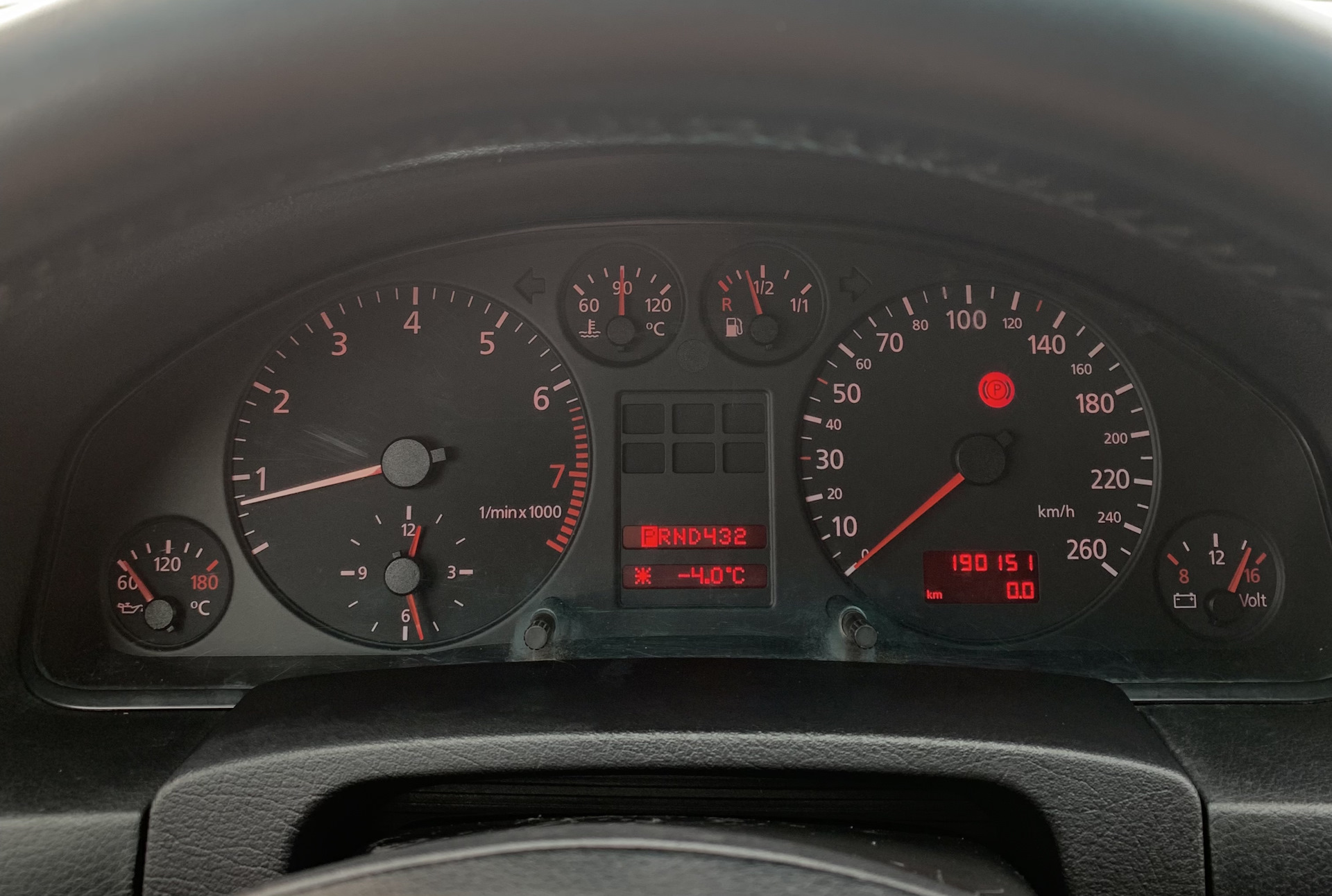 Приборная панель — Audi A6 (C5), 2,4 л, 1998 года | просто так | DRIVE2