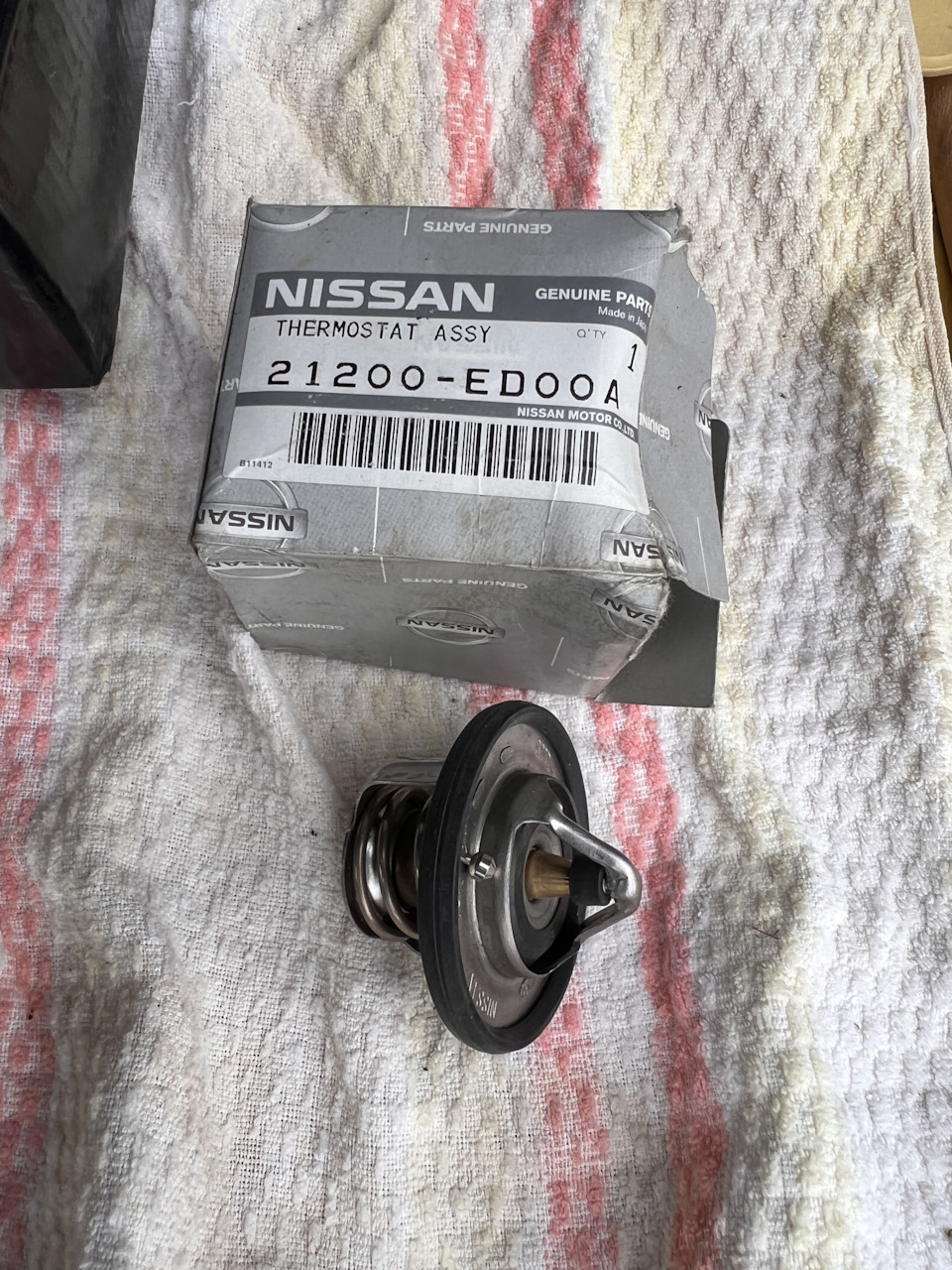 21200ED00A Термостат NISSAN INFINITI | Запчасти на DRIVE2