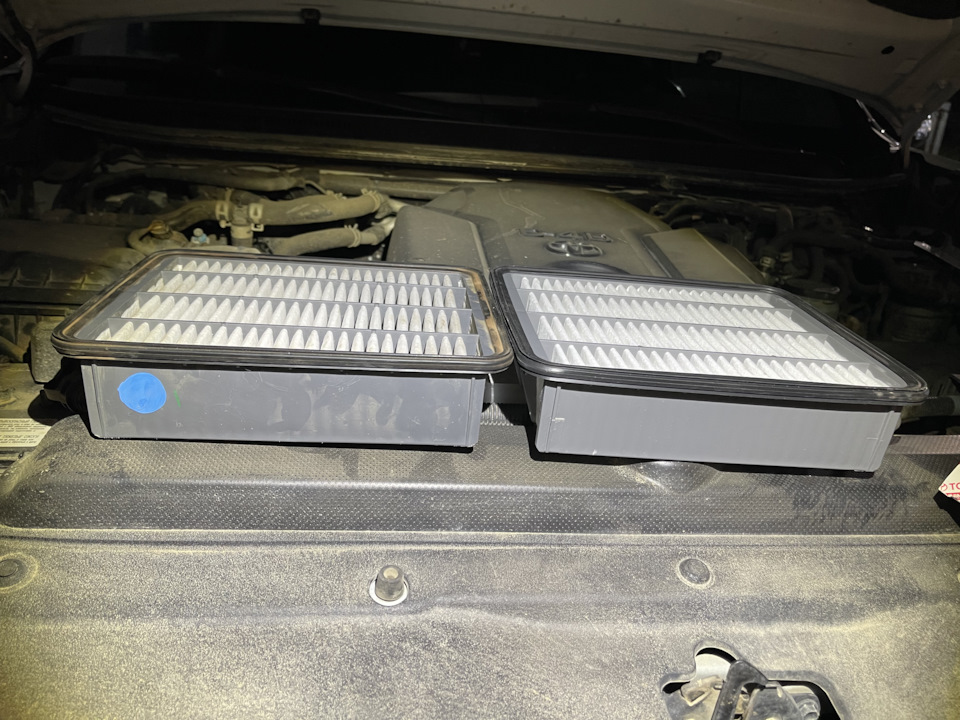 Воздушный фильтр, оригинал или подделка? — Toyota Land Cruiser Prado ...