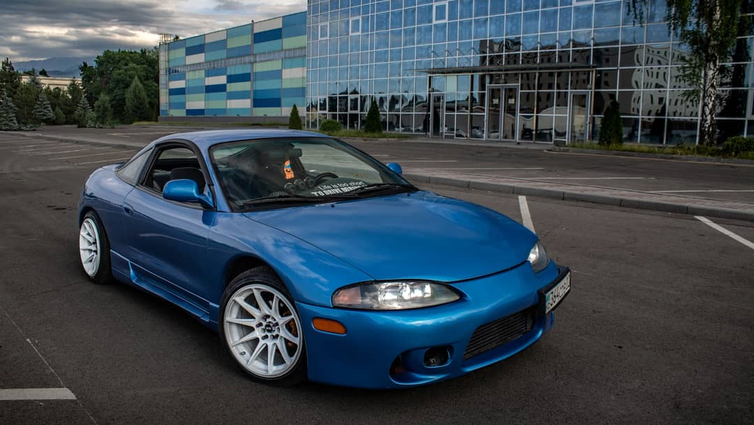 Mitsubishi Eclipse (2G) 2.0 бензиновый 1998 | Bayside Blue на DRIVE2