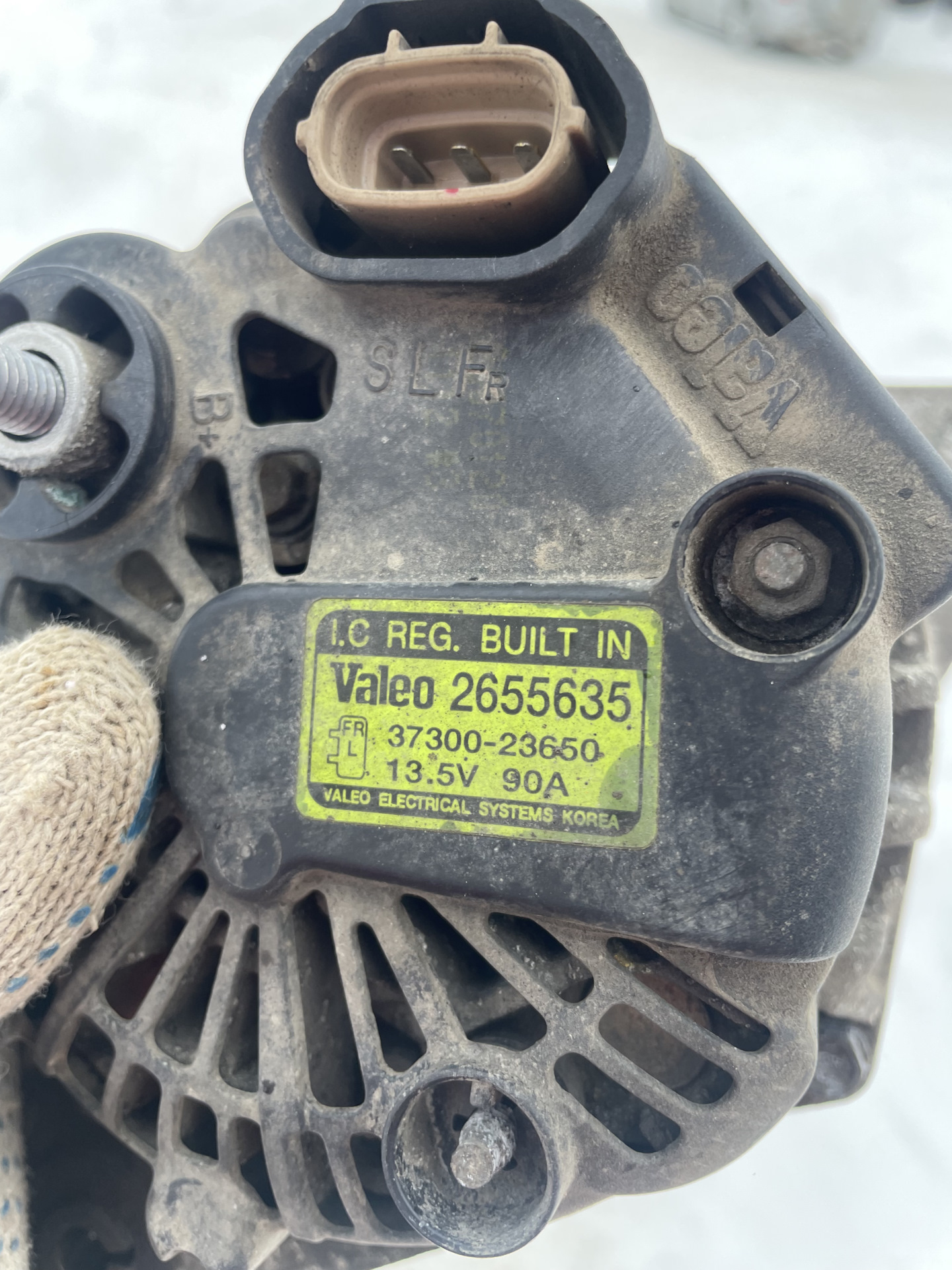 ТО генератора и езда на АКБ — KIA Ceed (1G), 2 л, 2007 года | поломка ...